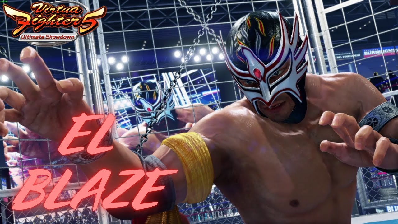Virtua Fighter 5 R.E.V.O. Beta: El Blaze - YouTube