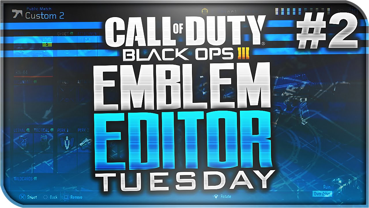 FUNNIEST EMBLEMS EVER! - Black Ops 3 Hilarious Emblems! (Emblem Editor ...