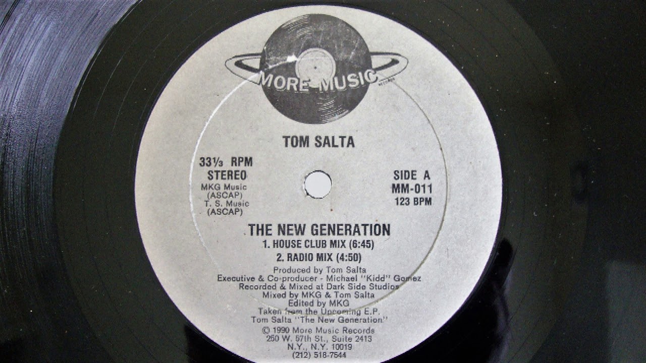 TOM SALTA THE NEW GENERATION [THE UNDERGROUND MIX] - YouTube