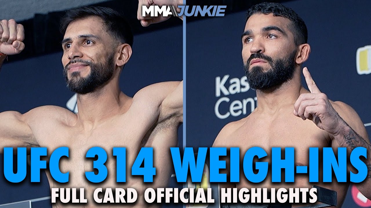 UFC 314 weigh-in video: Alexander Volkanovski, Diego Lopes hit mark for ...