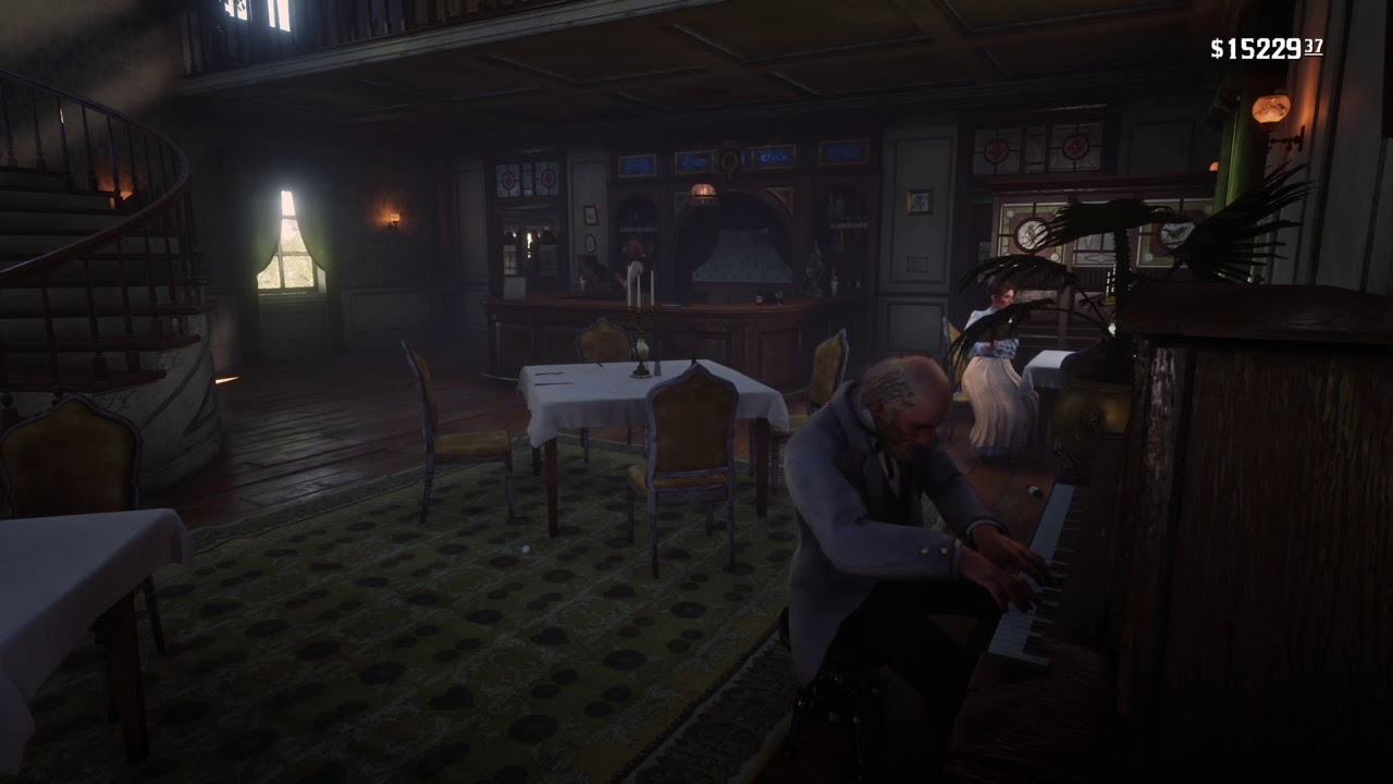 Red Dead Redemption 2 Rhodes Piano Music - YouTube