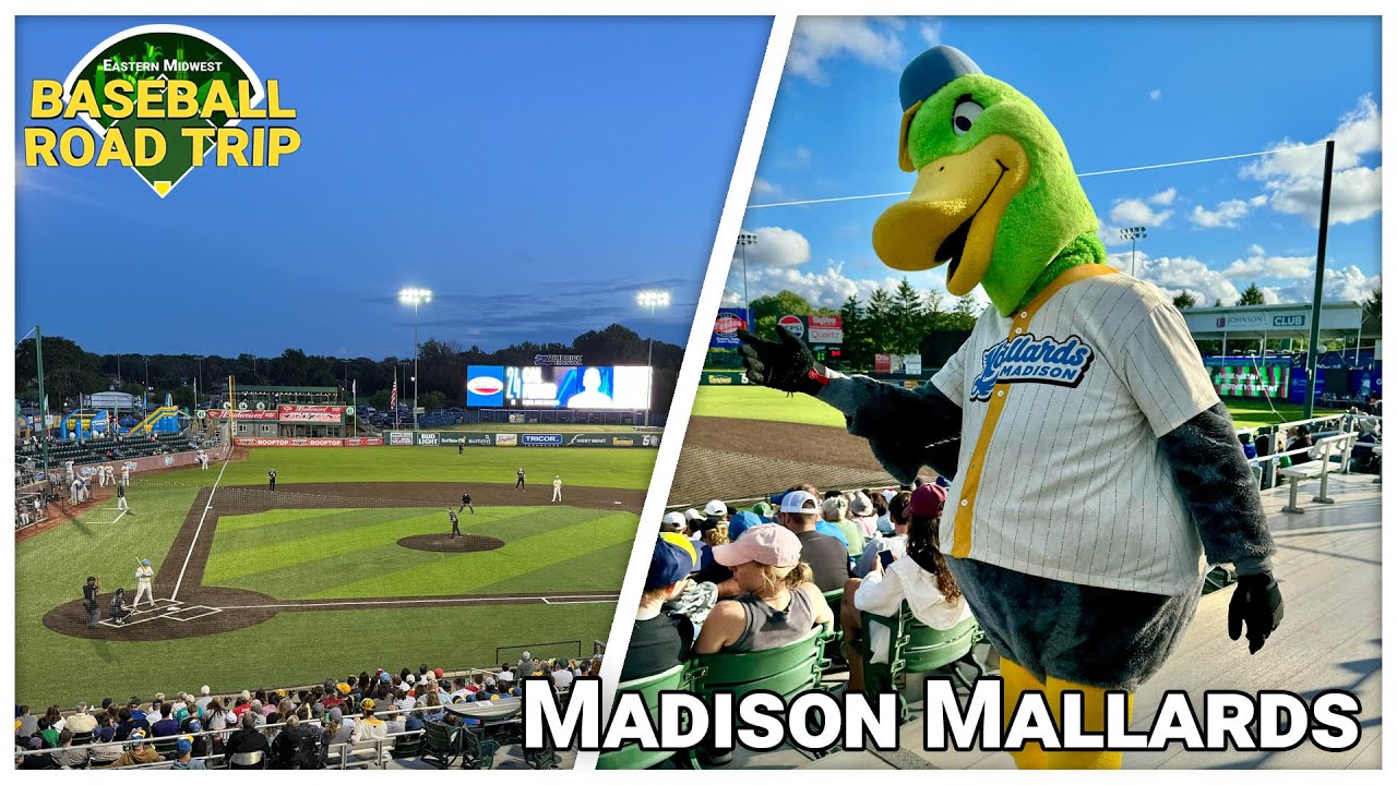 Eastern Midwest Baseball Road Trip Ep 21: Madison Mallards - YouTube