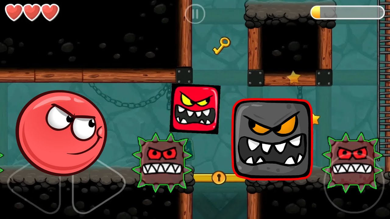 Red Ball 4 vs High Boss vs Low Enemy - YouTube