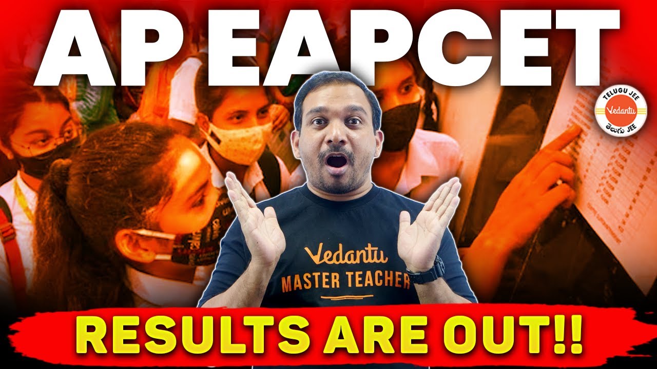Breaking NEWS !! AP EAPCET 2024 Results Are Out!! | Kiran Sir - YouTube