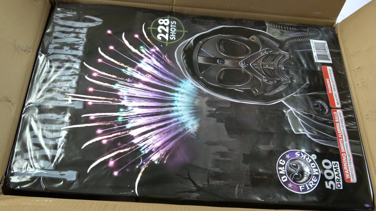 Pyro Pandemic 228 shot 500 zipper cake by OMG Fireworks - YouTube