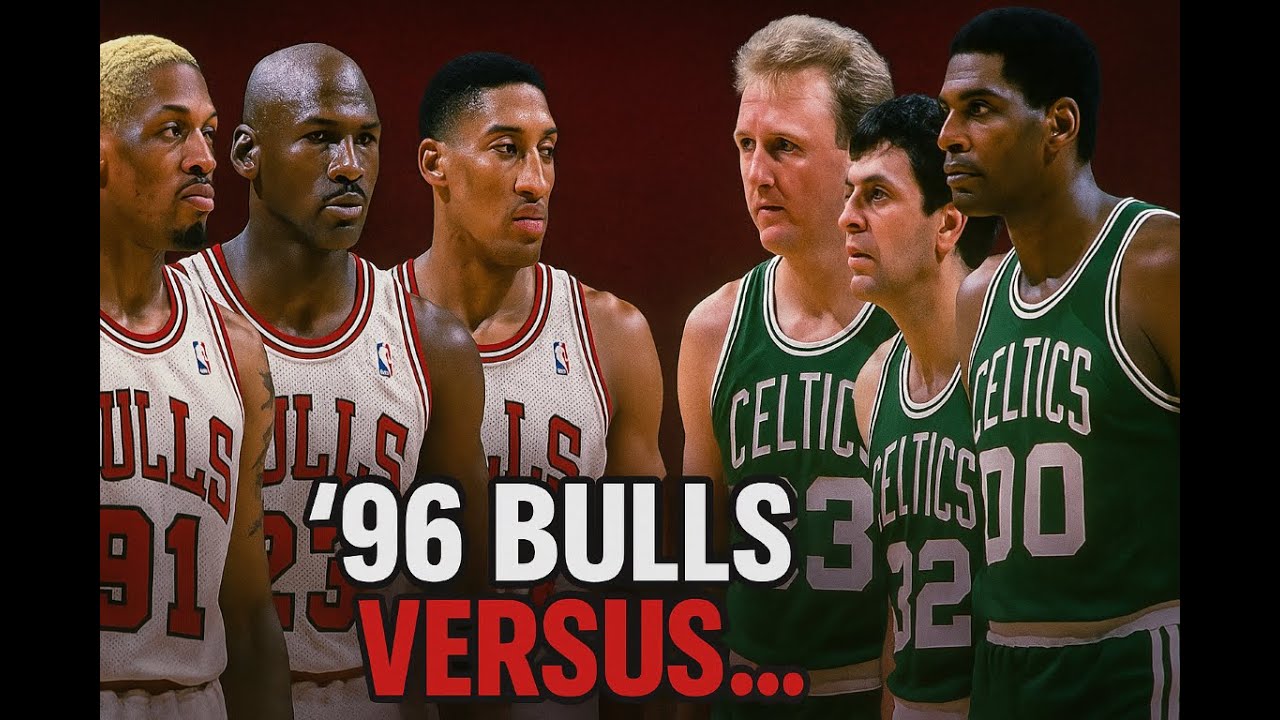 Could The 96 Bulls BEAT the 86 Celtics in 7 Games?[REMASTERED] #nba # ...
