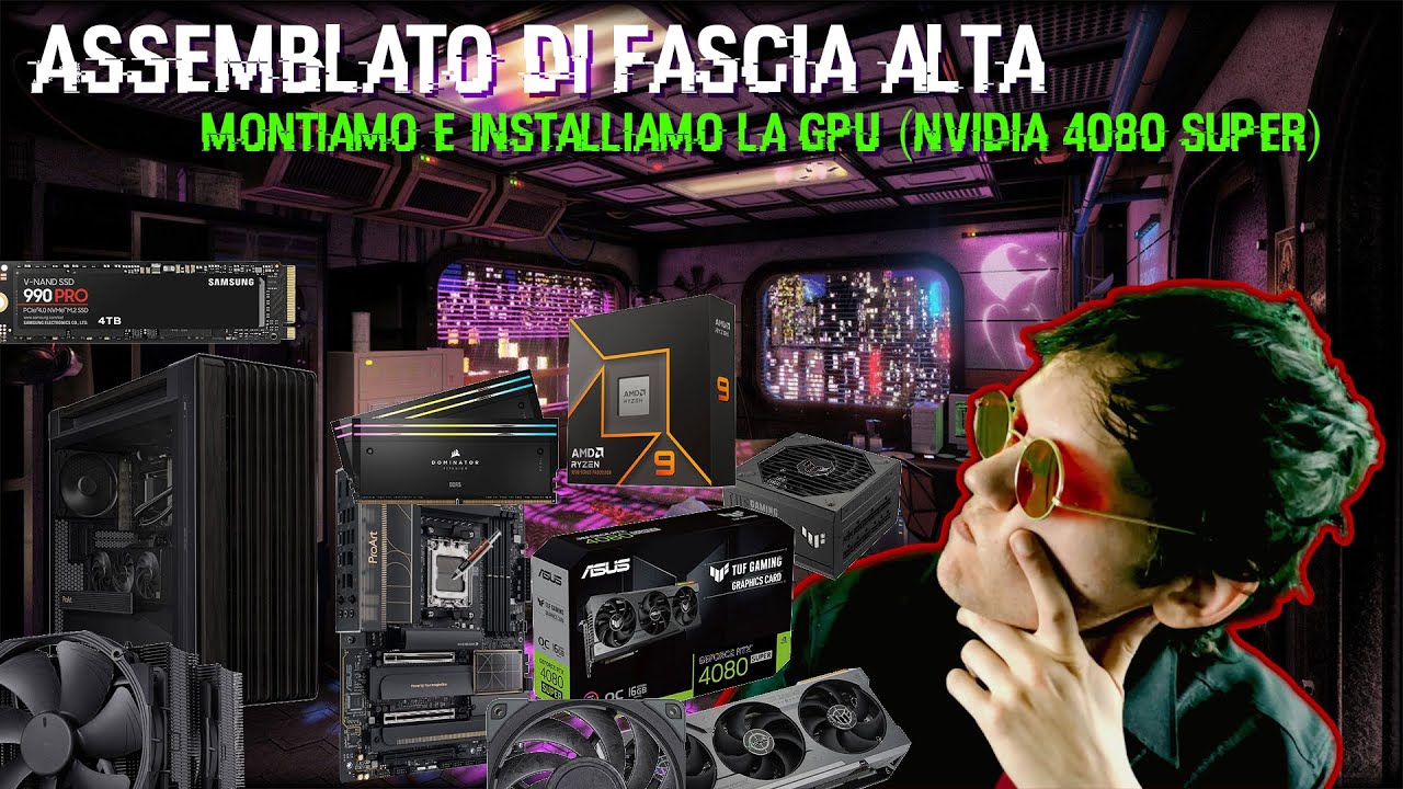 Assemblaggio Di Un PC Di Fascia Alta: Montiamo e Installiamo La GPU ...