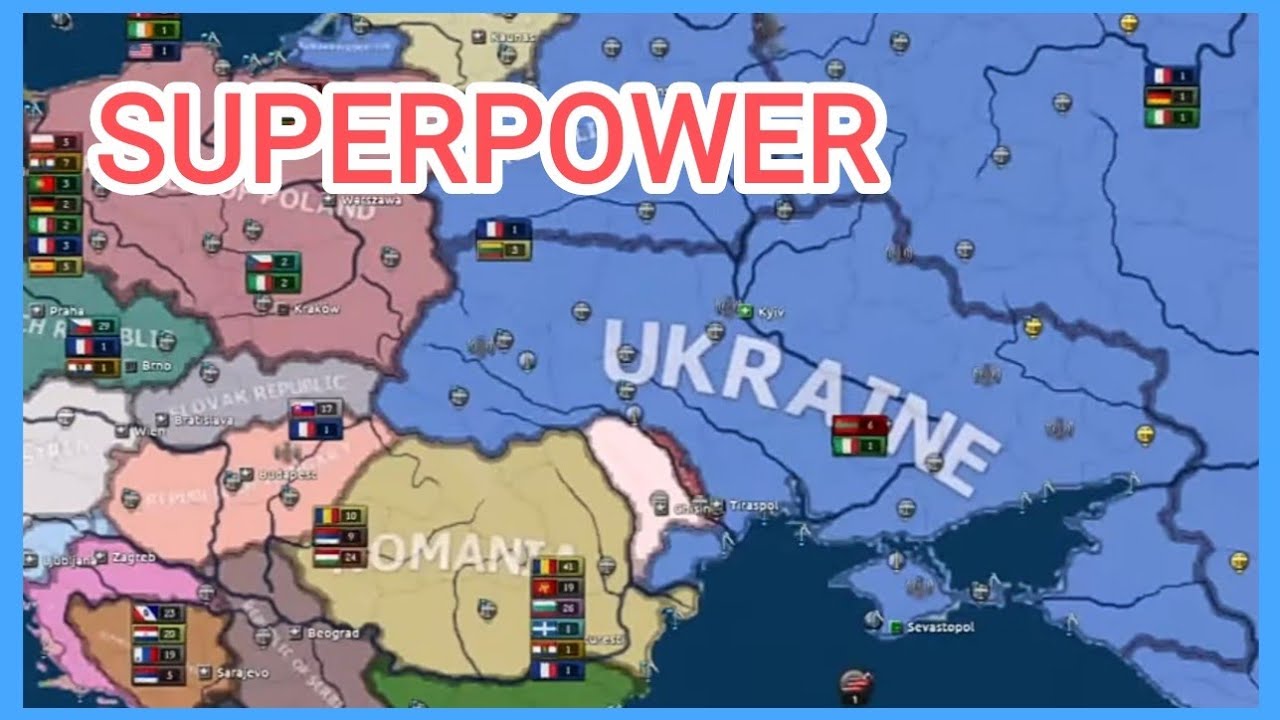 Ukraine is superpower now HOI4 - YouTube