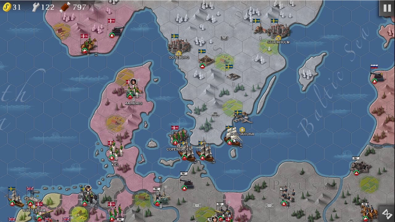 European 4 : Sweden 1815 Part 1 (No Commentary) - YouTube