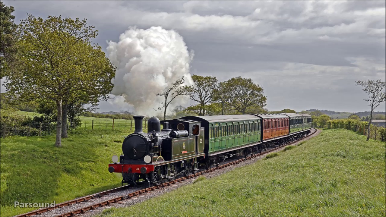 SOUTHERN STEAM LOCOMOTIVE PANORAMA - YouTube