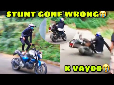 STUNT GONE WRONG😭|| BAD DAY😱 - YouTube
