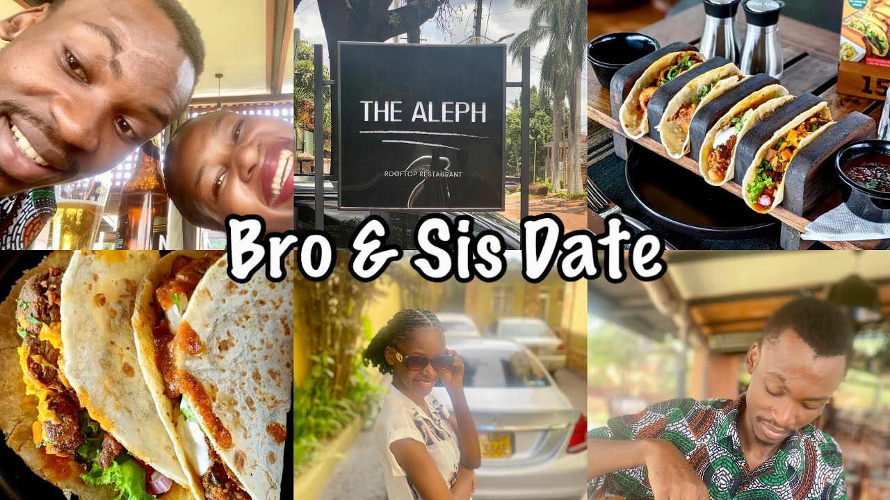 Brother & Sister Date | Chit-Chat | Drinks & Food at THE ALEPH in ...