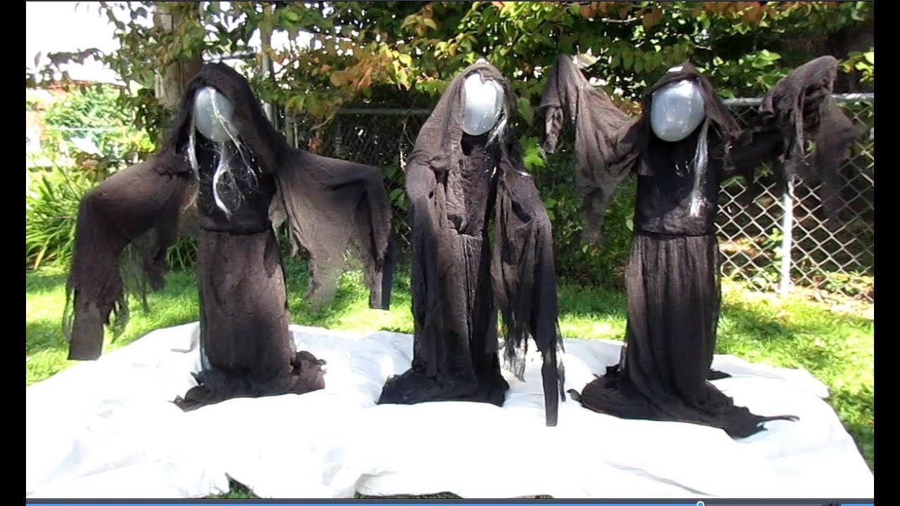 Witch Coven by Amscan Halloween Animatronic prop eBay demo - YouTube