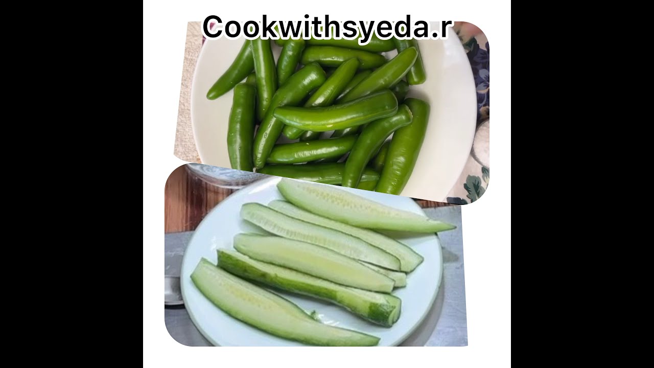 Two Types Of Pickles || Tasty And Delicious Pickles || Homemade Healthy ...