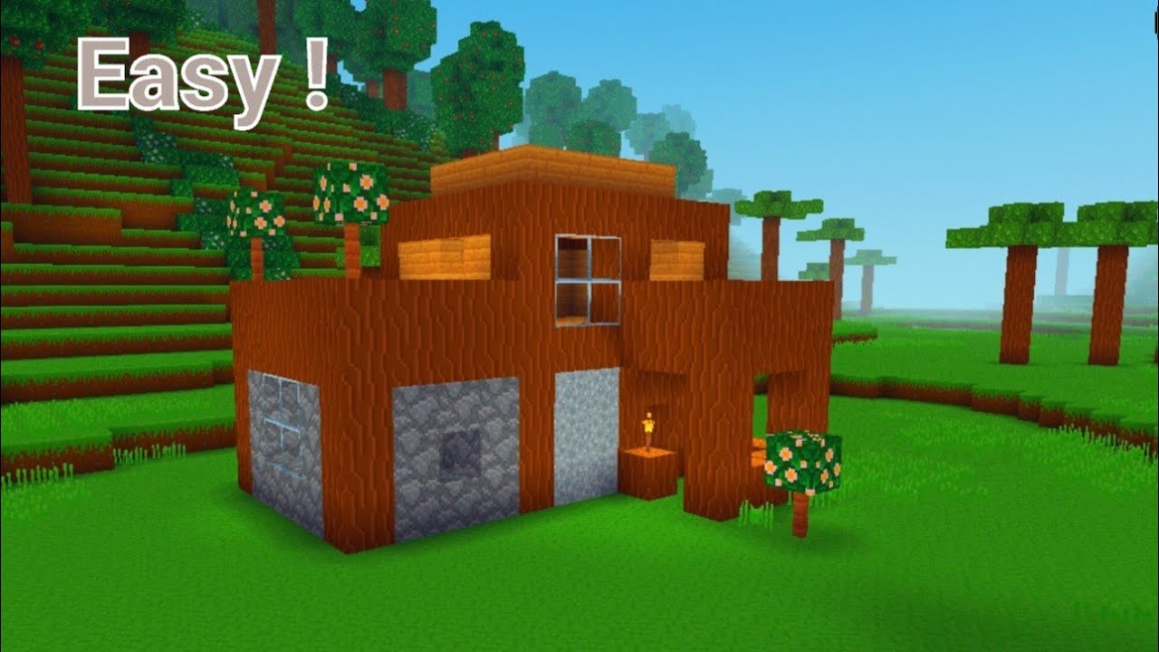 Easy Modern House in Block Craft 3D - YouTube