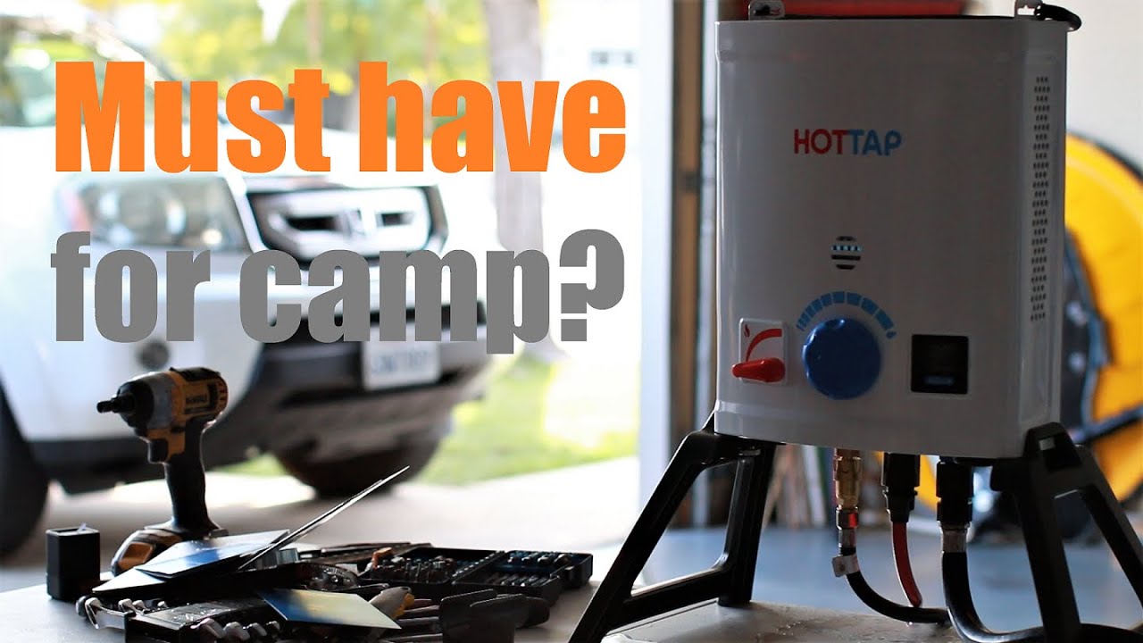Hot Water for Camp? - Joolca Hot Water System - YouTube