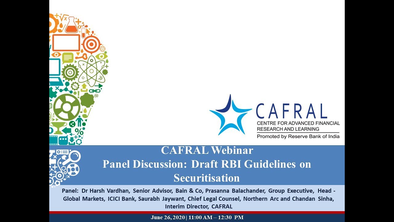 CAFRAL Webinar on Panel Discussion: Draft RBI Guidelines on ...
