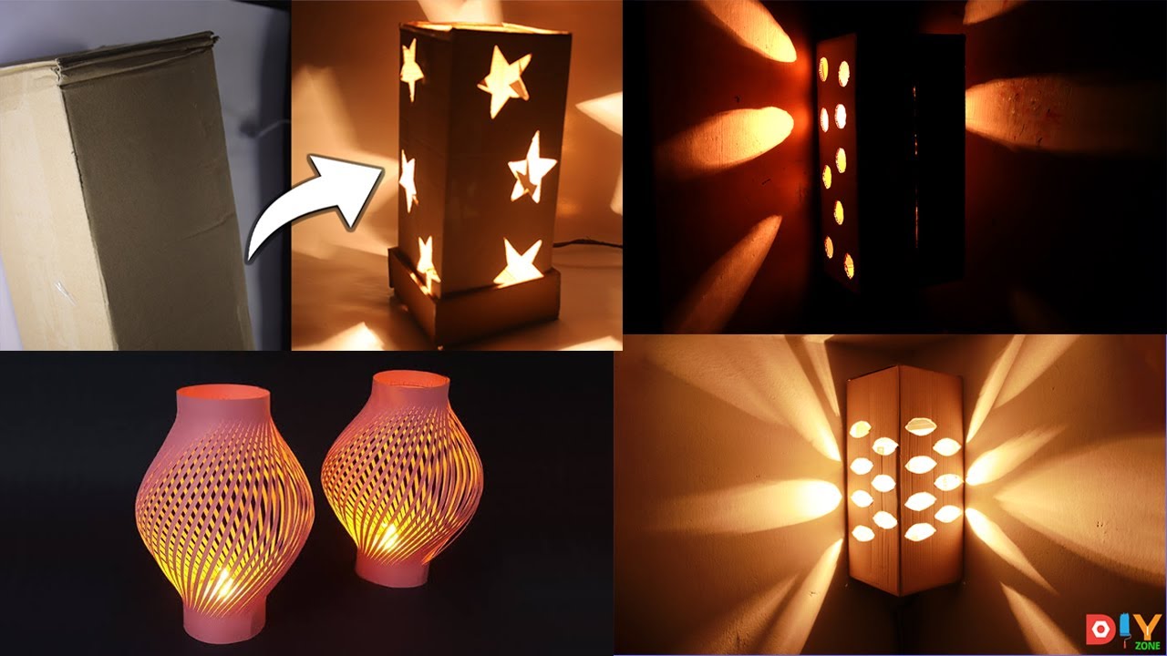 4 Cool Night Lamp 2020 Diy Easy | DIY Room Decor ideas - YouTube