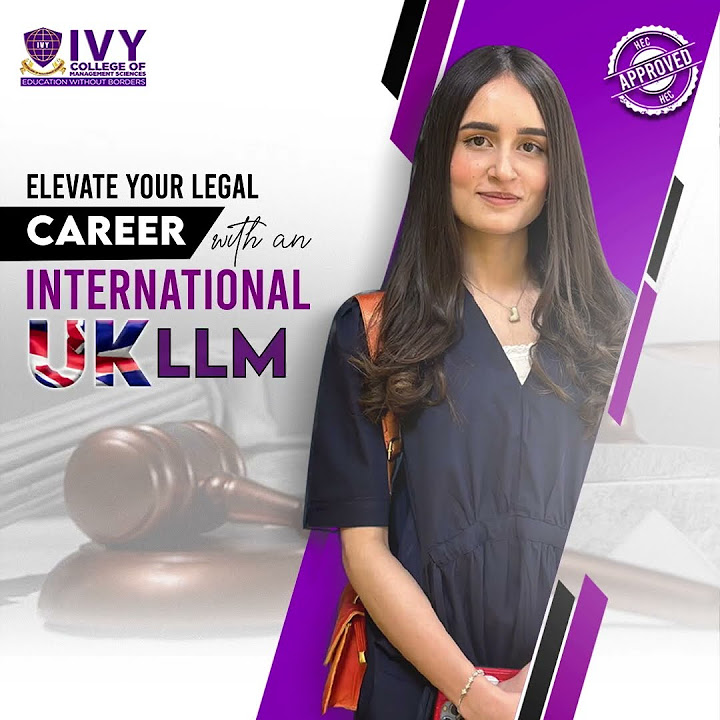 Admissions Open 2023| LLM | IVY College of Management Sciences - YouTube