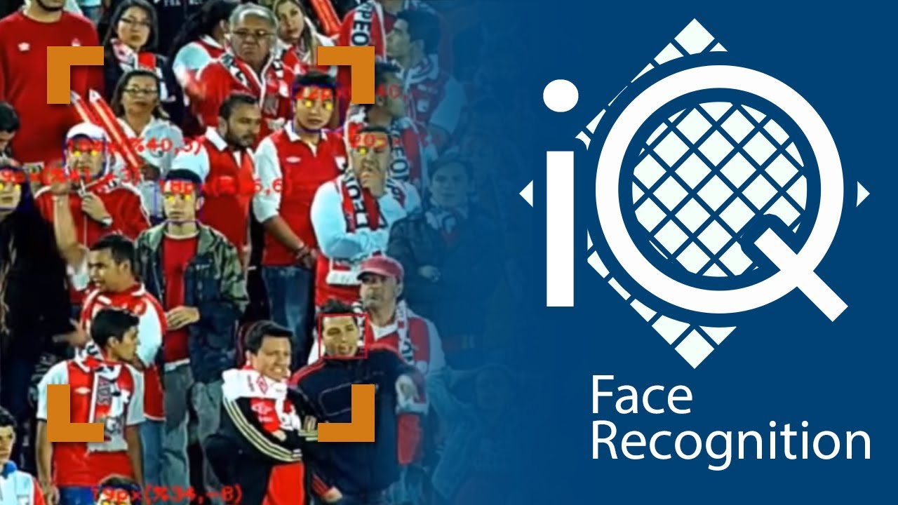 Face Recognition in a Crowd - Stadium - iOmniscient - YouTube