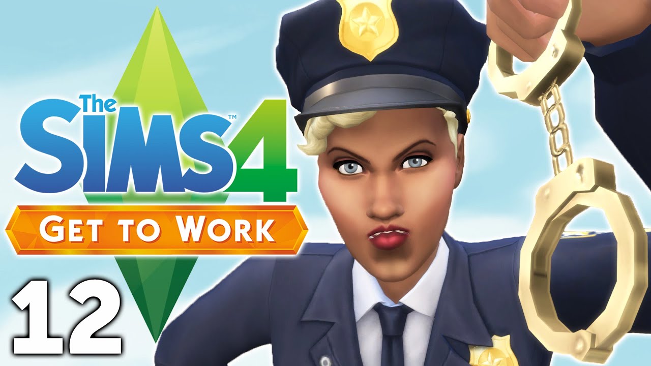 Let's Play The Sims 4 Get to Work - Part 12 - Under Arrest! - YouTube