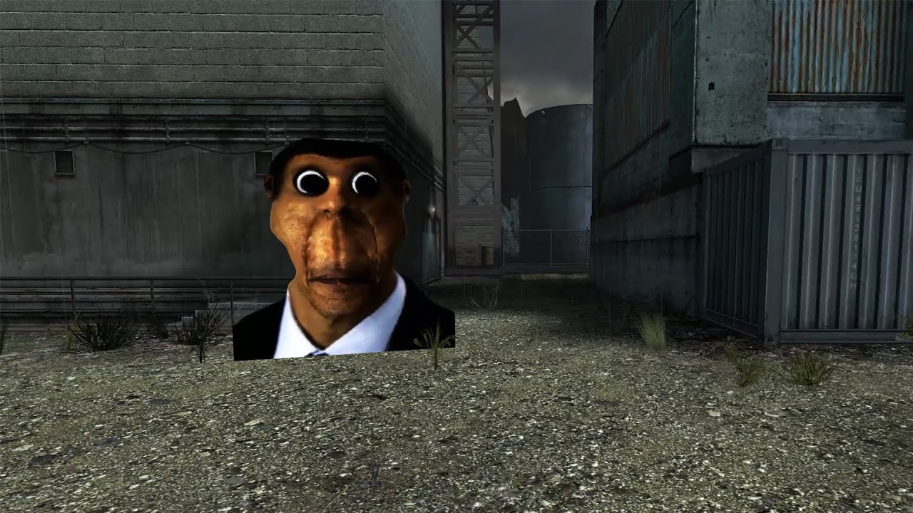 Obunga in gmod running after me - YouTube