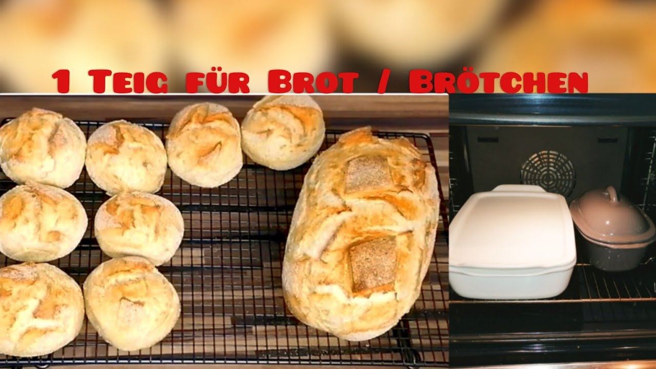 1 Teig für Brot und Brötchen, Ofenhexe und kleiner Zaubermeister Lily ...