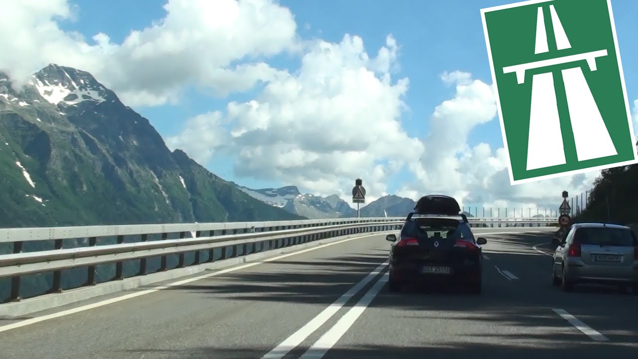 CH / A13 Driveway to the San Bernardino Tunnel - YouTube