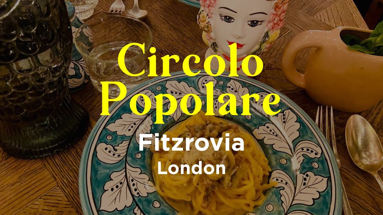 Circolo Popolare | Fitzrovia London UK Brunch | Food Tour - YouTube