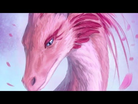 Wild Art:Beautiful Pink Female Dragon #100subs #pinkdragon - YouTube