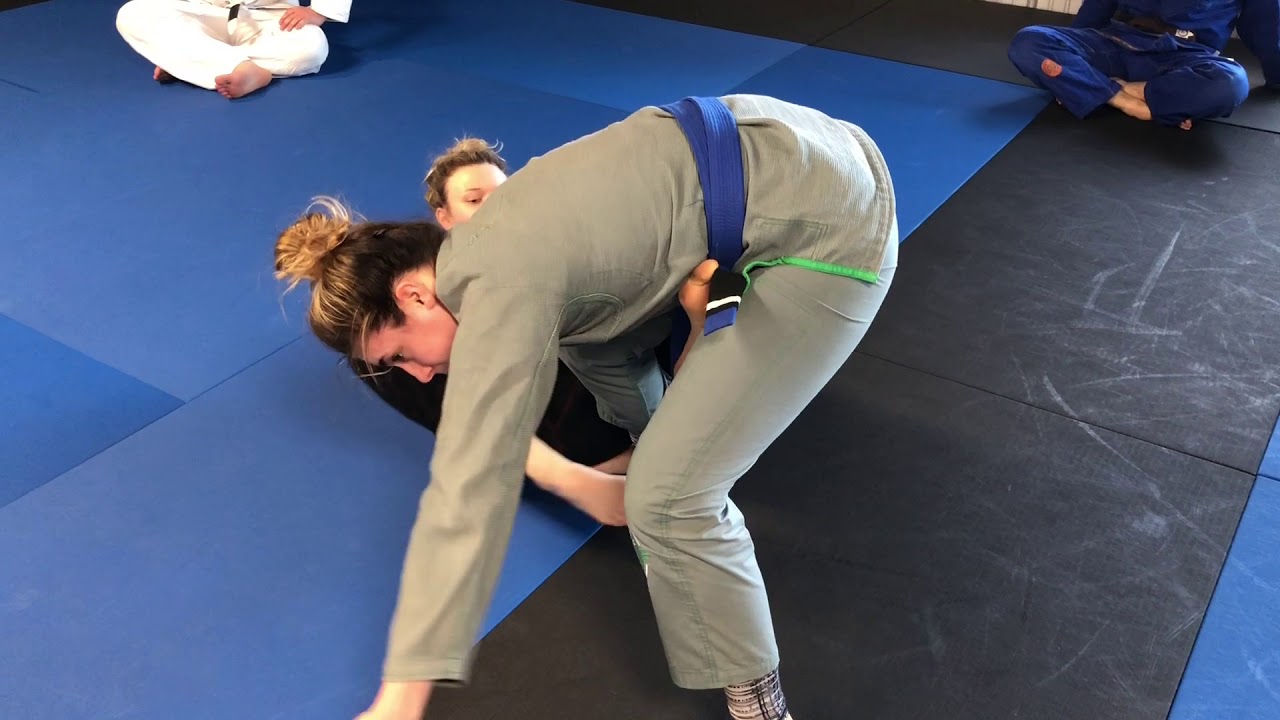 Leg Scissor Sweep from De La Riva Guard - YouTube