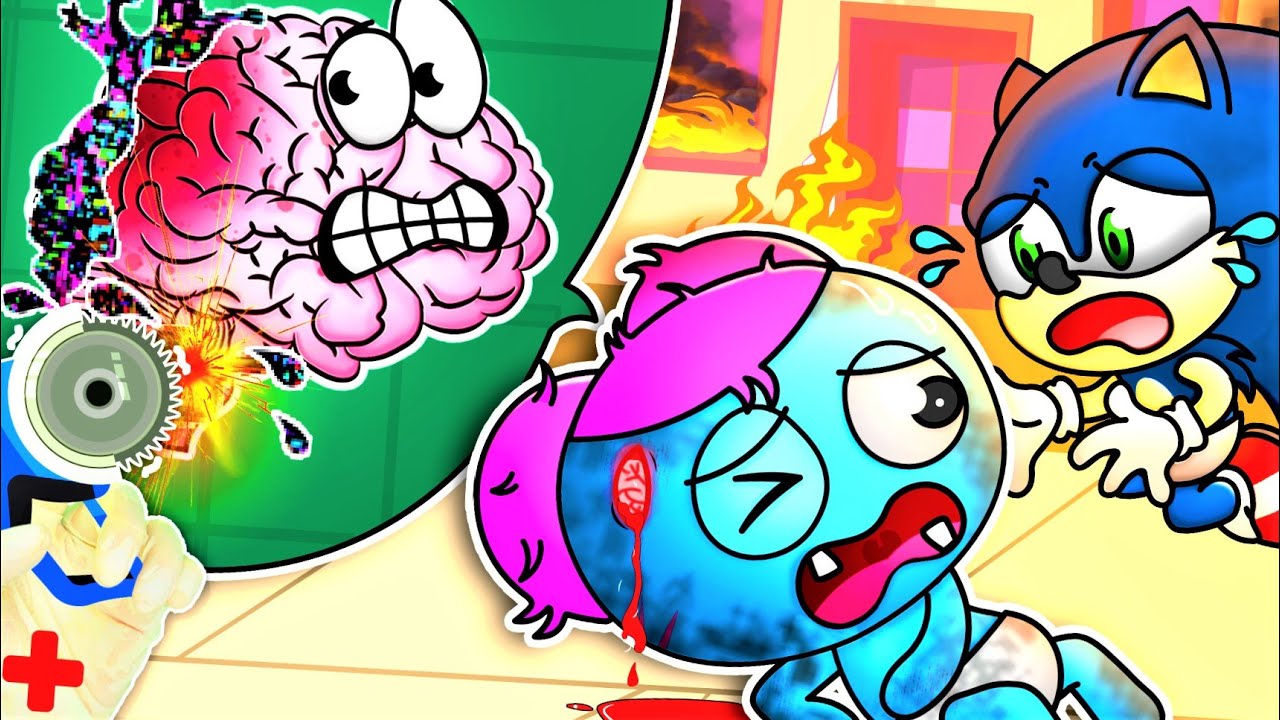 Firefighter Sonic Try To Rescue Pibby 🚒🧠🚑How is brain injury treated ...