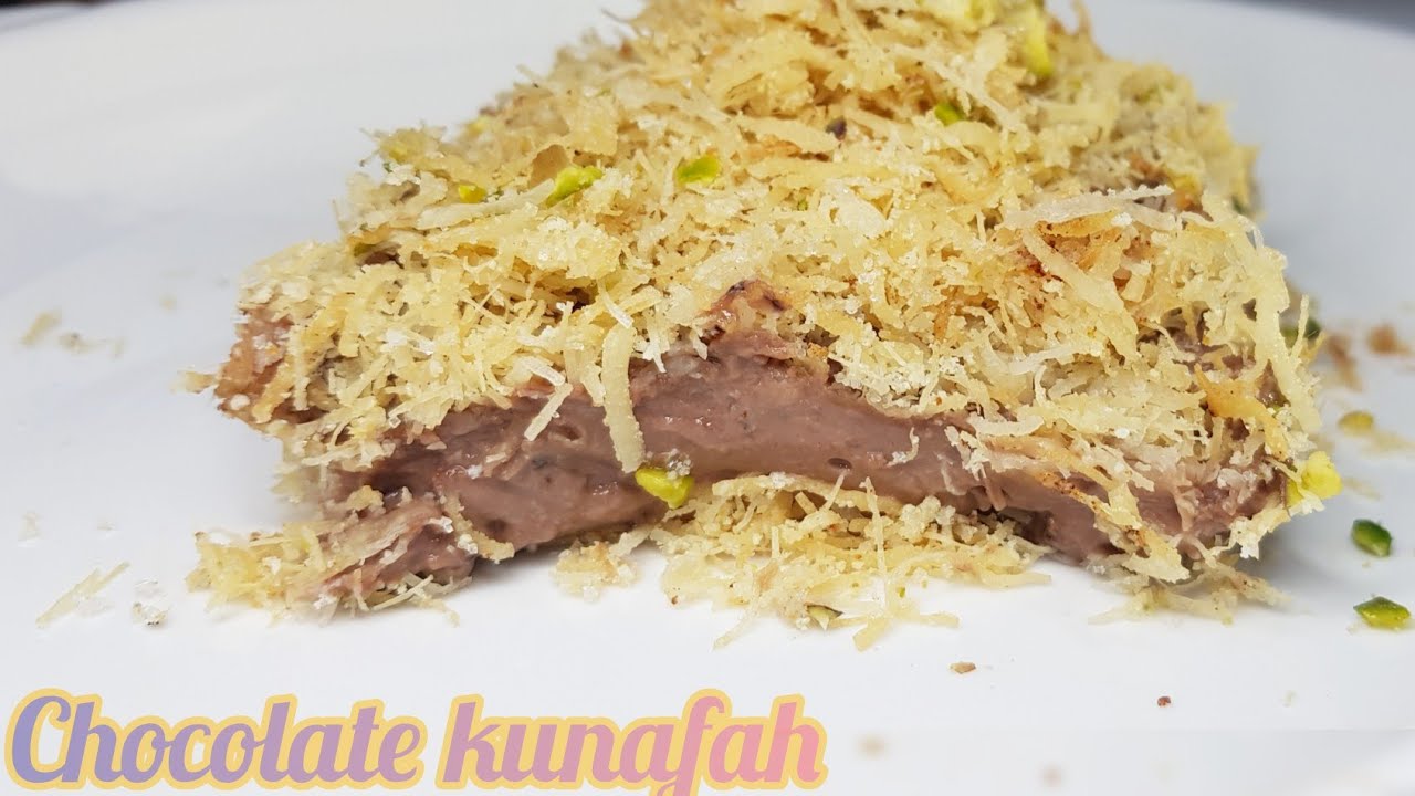 How to make Chocolate Kunafah | NO BAKE kunafa | চকলেট কুনাফা - YouTube