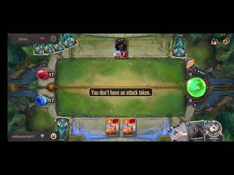 Legends ot runtera: First game in legends of runtera - YouTube
