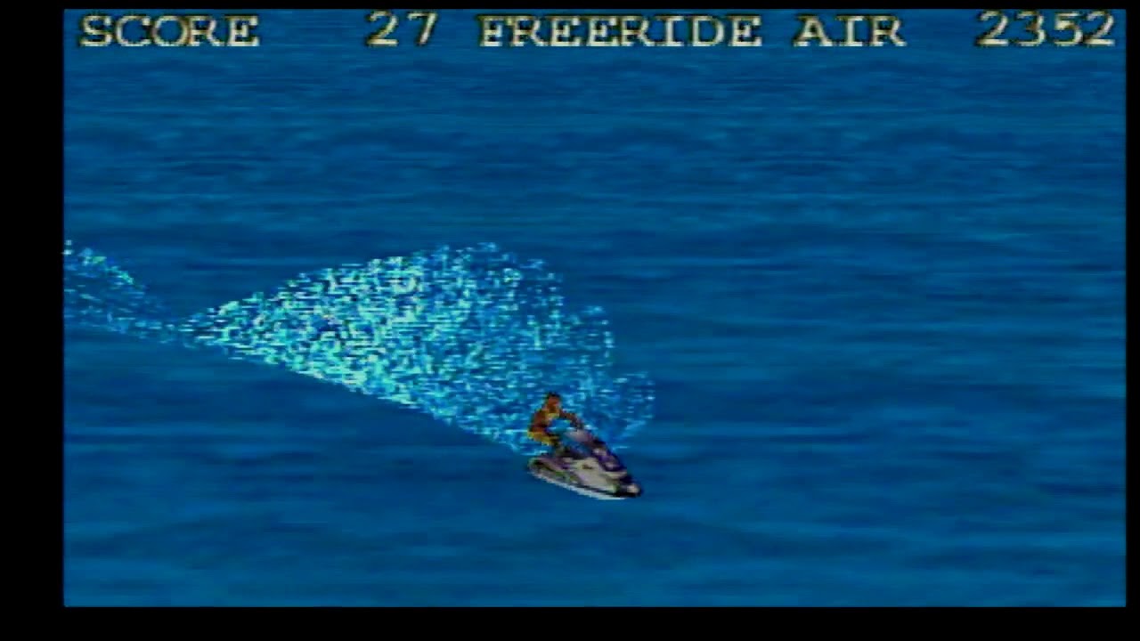 Surf Game on PS1 (Net Yaroze) - YouTube