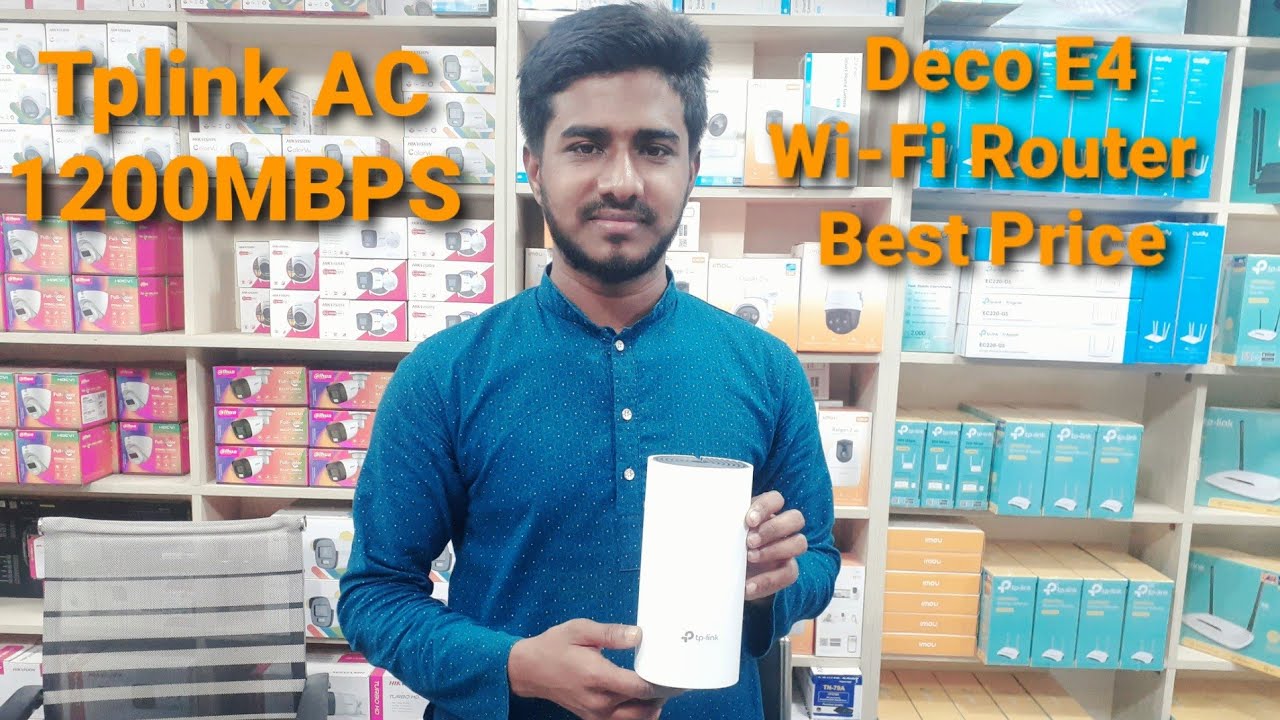 Tp-link Deco E4 whole Home Mesh Wi-fi Router best price & Unboxing ...