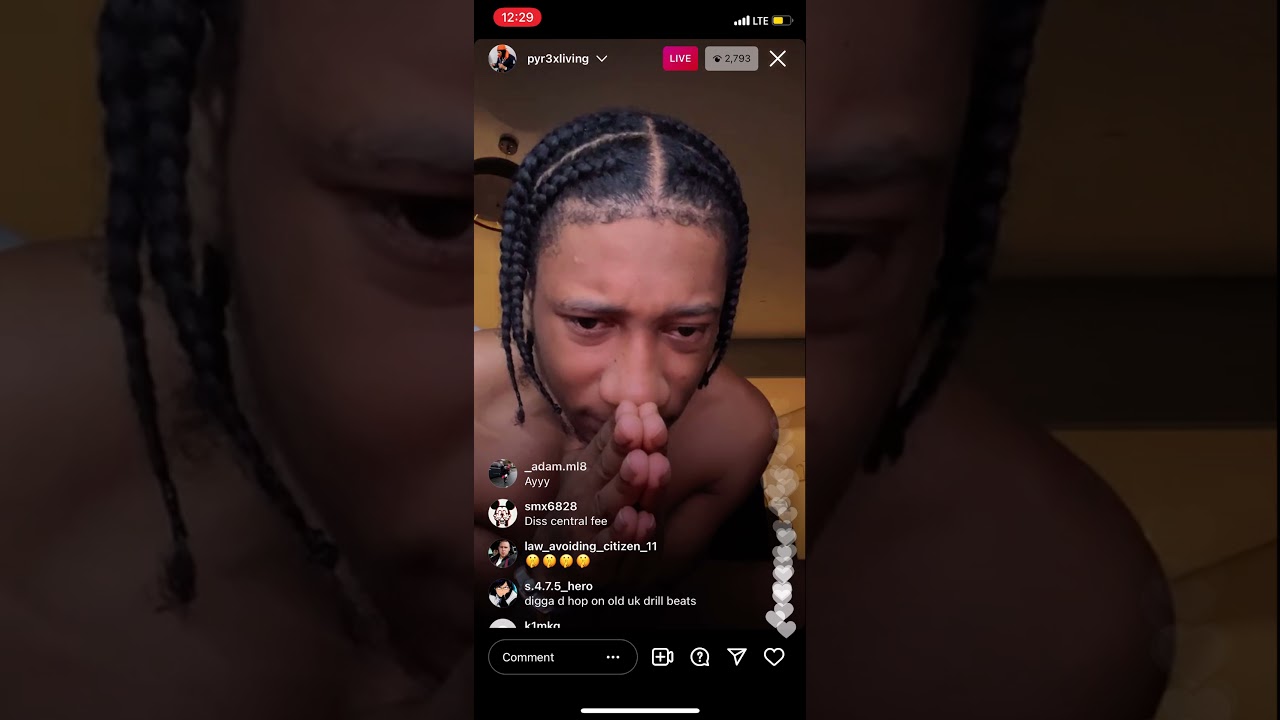 Digga D freestyle on Instagram live - YouTube