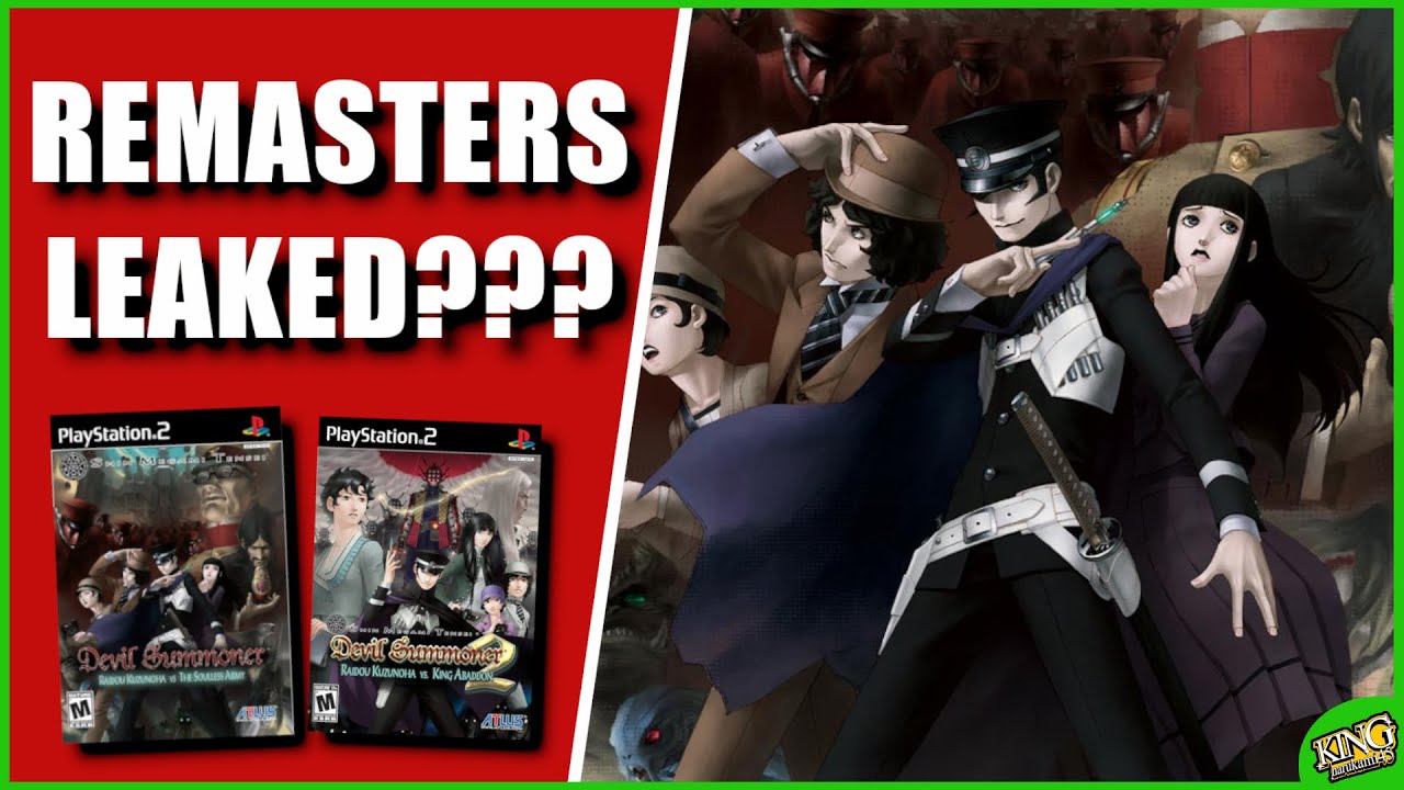 Devil Summoner Raidou Kuzunoha REMASTERS CONFIRMED?!?! | NEW ATLUS LEAK ...