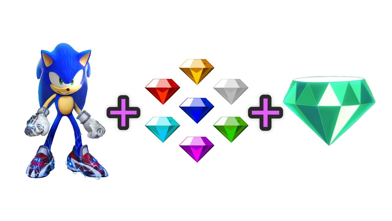 Prime Sonic + Chaos Emeralds + Master Emerald = ??? | Blake_Art - YouTube