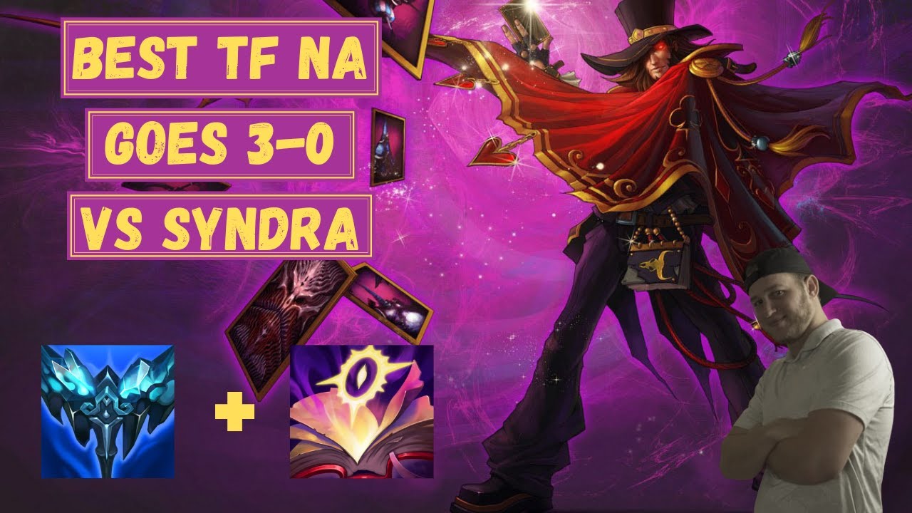 BEST TF NA [Drew IQ] 3-0 | Twisted Fate vs Syndra 8+ CS PER MINUTE ...