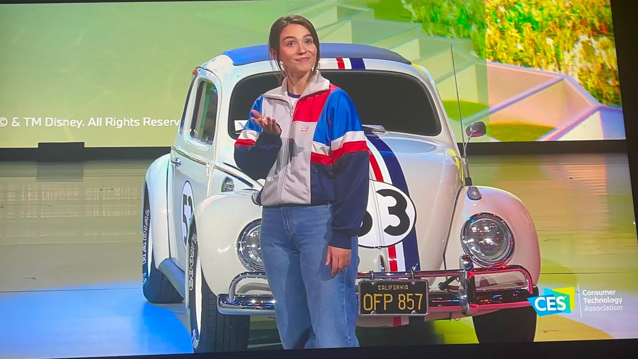 Herbie The Lovebug - BMW Key-Note CES 2023 - YouTube