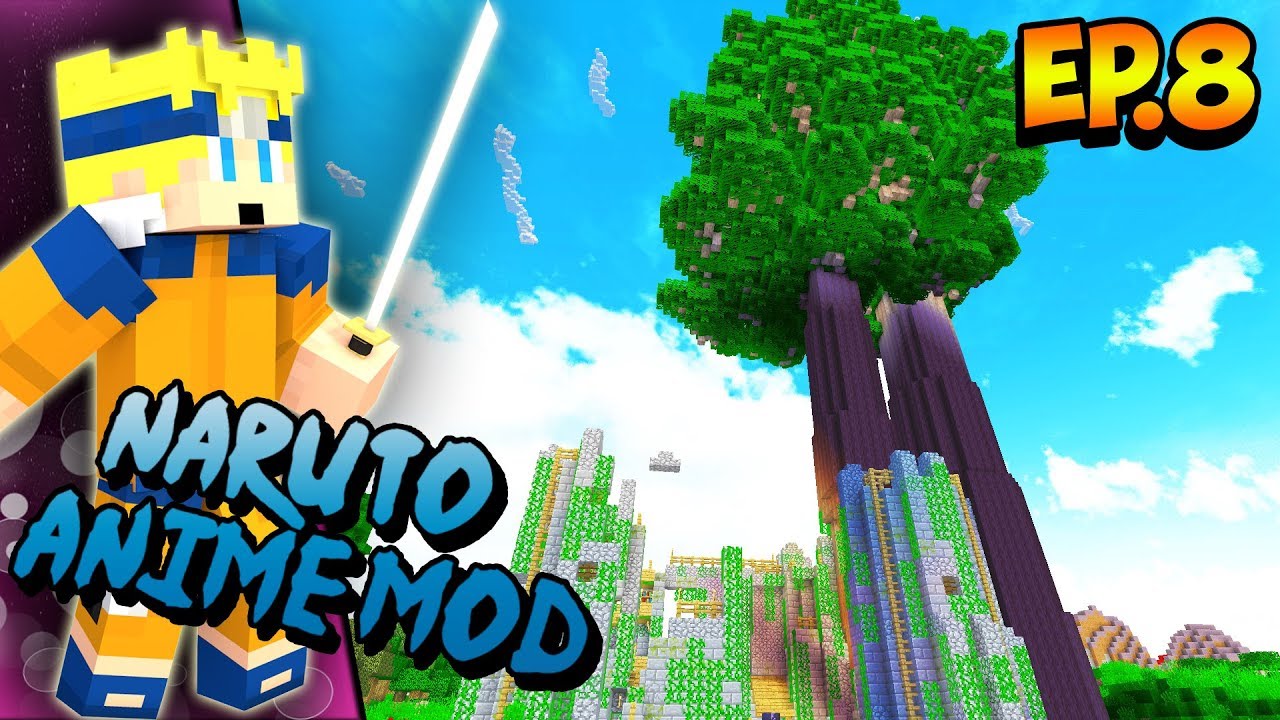 Naruto Anime Mod- Ep.9- CHALLENGING THE WORLD!?(Minecraft Naruto) - YouTube