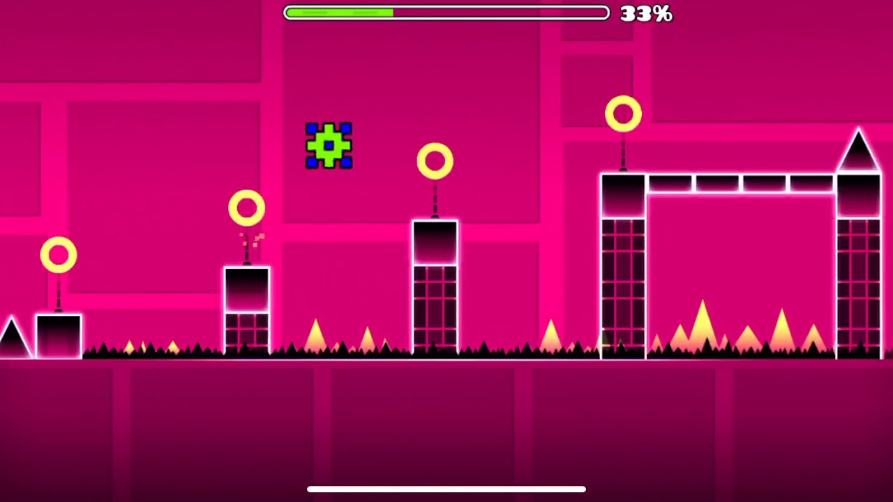 Geometry Dash Back On Track with all 3 coins. - YouTube