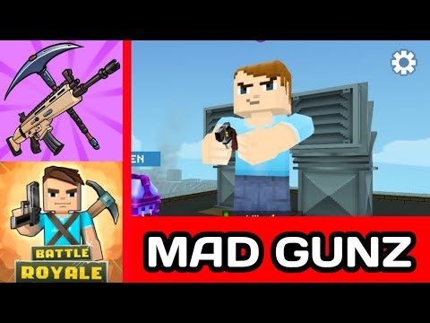 Mad GunZ - gra online, strzelanka i Battle Royale pojedynek - YouTube