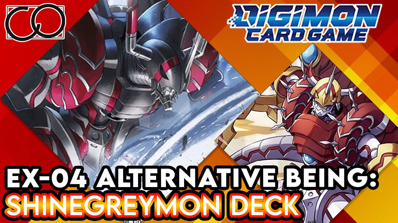 EX-04 ShineGreymon Deck Profile! (Digimon Card Game) - YouTube