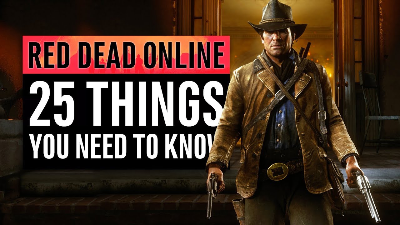 Red Dead Online | 25 Things You Need To Know - YouTube