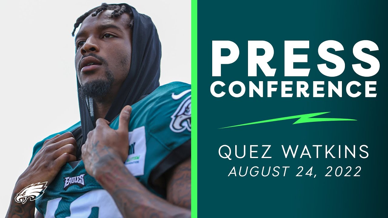 Quez Watkins: "Chip on My Shoulder" | Philadelphia Eagles Press ...