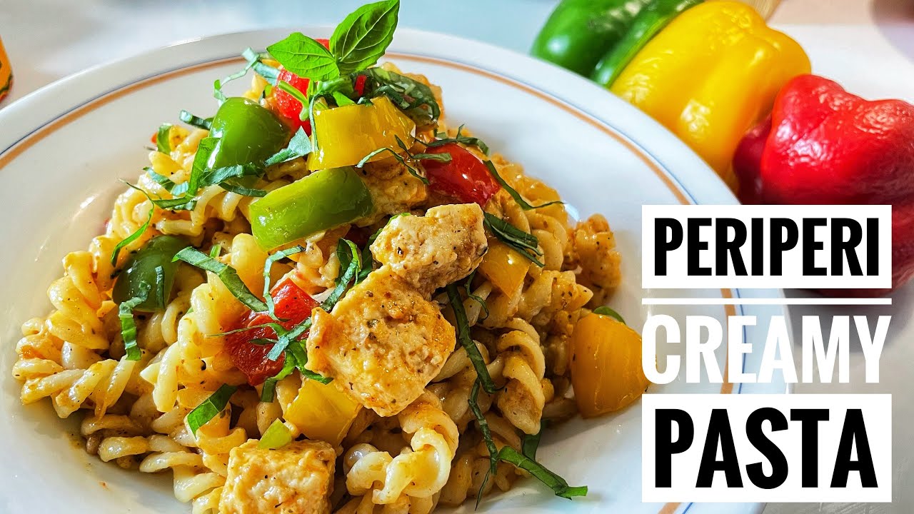Creamy Peri Peri Pasta | Peri Peri Masala Pasta | Pasta in Peri Peri ...