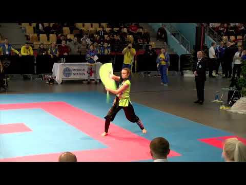 Olesia Bulhakova Weapons Soft Style WAKO European Championships 2018