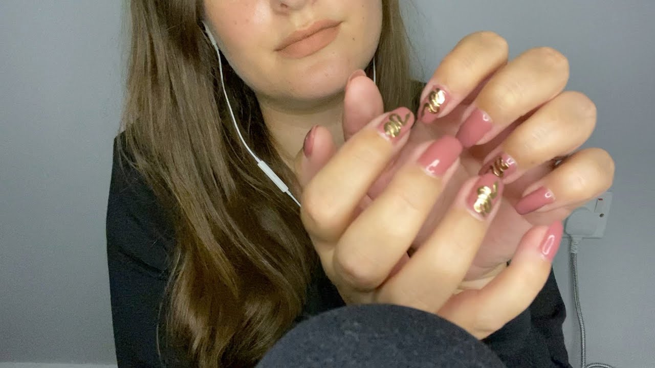 ASMR Nail Tapping & Finger Snapping (No Talking) - YouTube